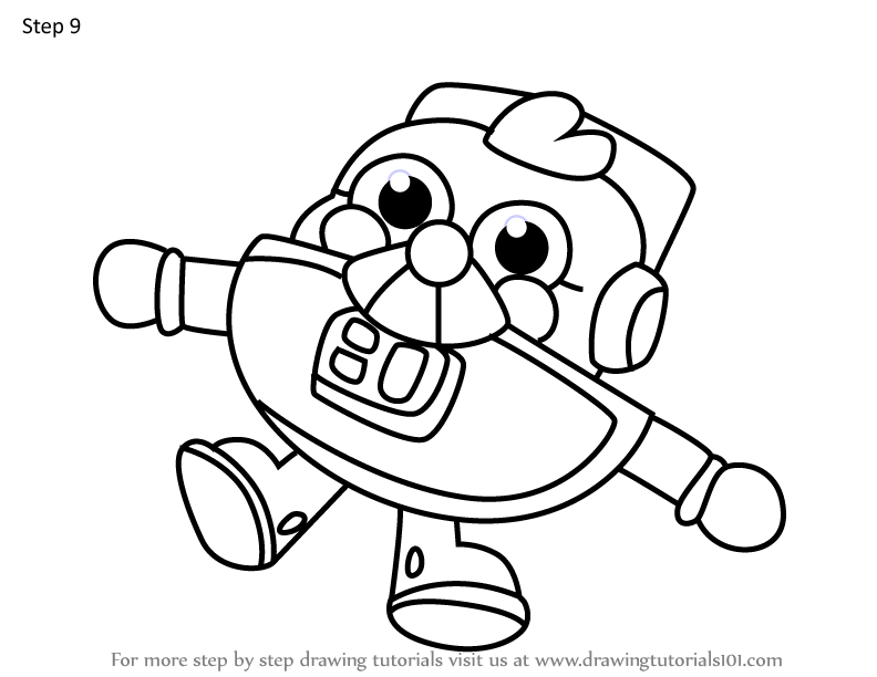 How to Draw Roy from Moshi Monsters (Moshi Monsters) Step by Step ...