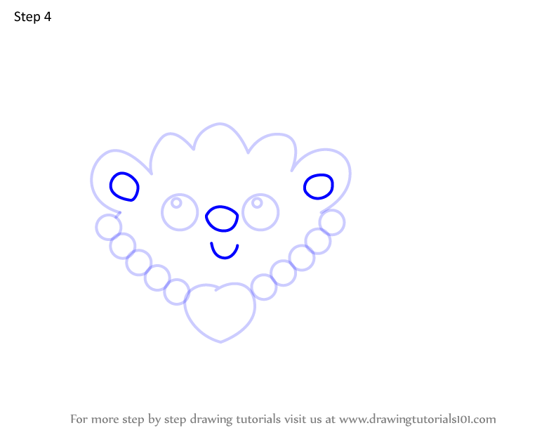 How to Draw Squiggle from Moshi Monsters (Moshi Monsters) Step by Step ...