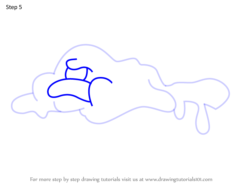 How to Draw Stinkerton from Moshi Monsters (Moshi Monsters) Step by ...