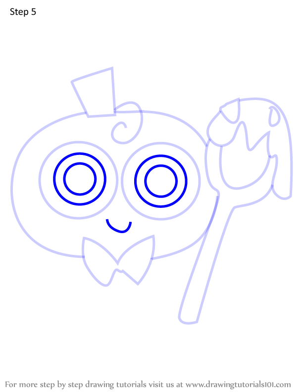 How to Draw Thumpkin from Moshi Monsters (Moshi Monsters) Step by Step ...