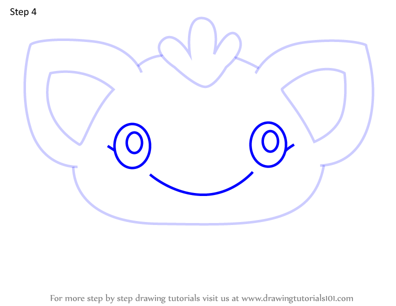 How to Draw Ziggy from Moshi Monsters (Moshi Monsters) Step by Step ...