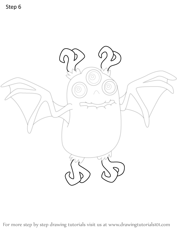 How to Draw Epic Tweedle from My Singing Monsters (My Singing Monsters) Step by Step ...