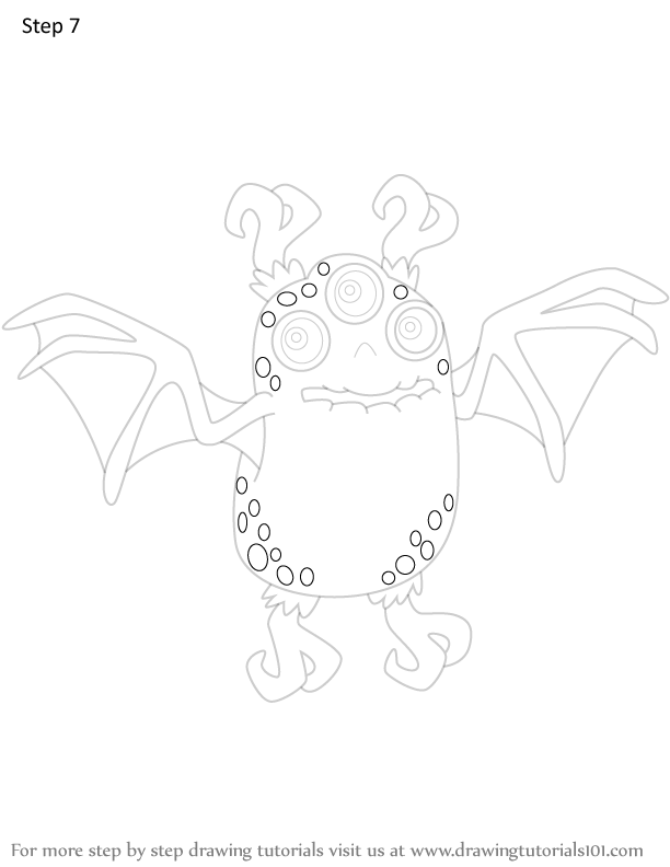 How to Draw Epic Tweedle from My Singing Monsters (My Singing Monsters) Step by Step ...