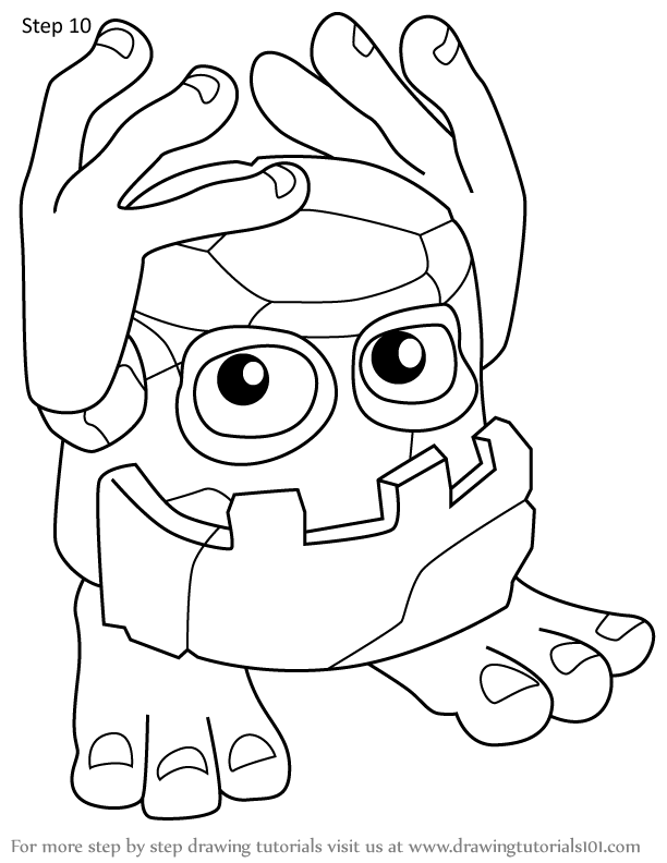 How to Draw Noggin from My Singing Monsters (My Singing Monsters) Step ...
