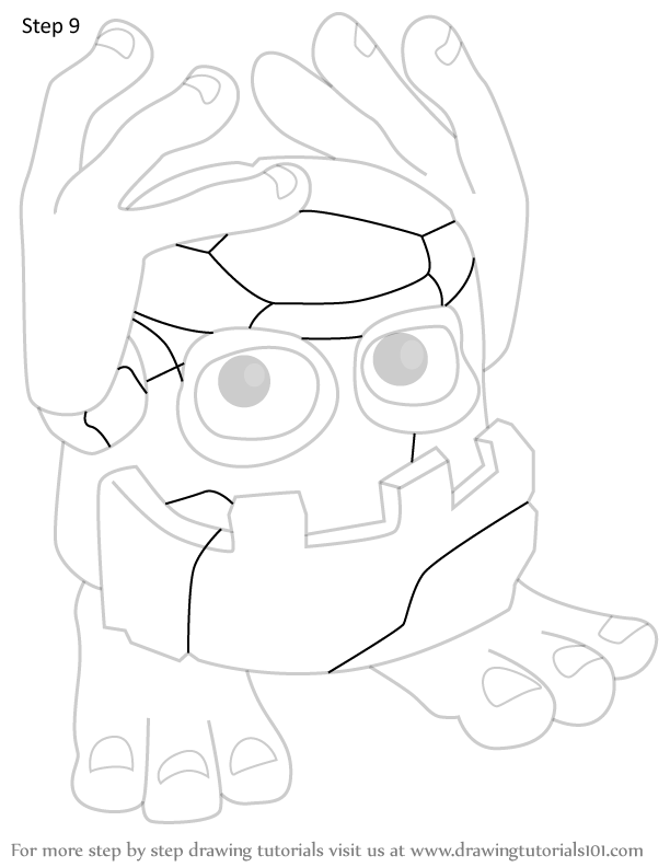 How to Draw Noggin from My Singing Monsters (My Singing Monsters) Step ...
