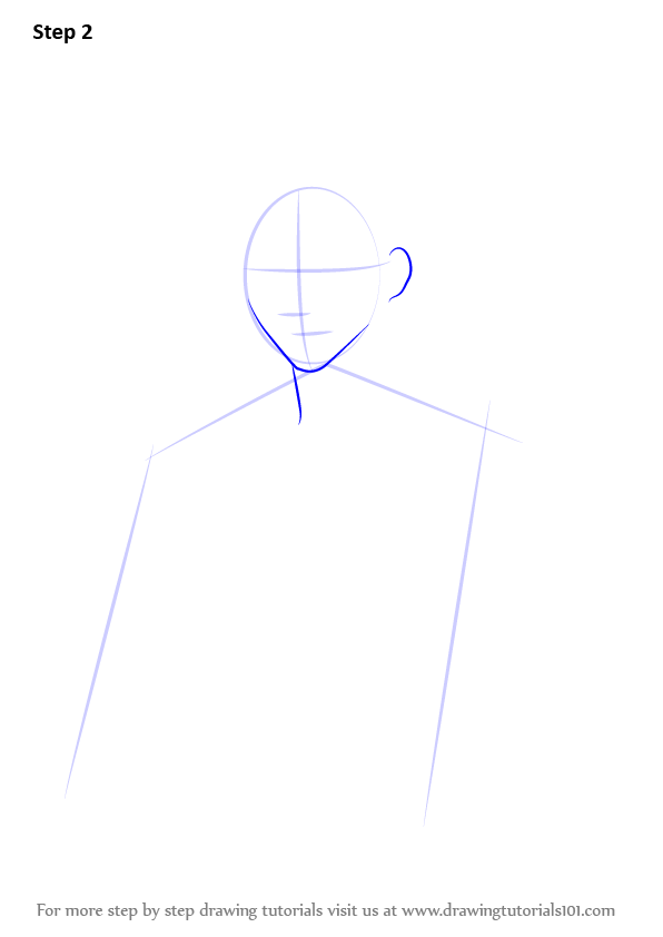 How to Draw Vanderwood from Mystic Messenger (Mystic Messenger) Step by ...