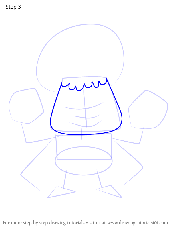 How to Draw Colonel Noodle from PaRappa The Rapper (PaRappa the Rapper ...