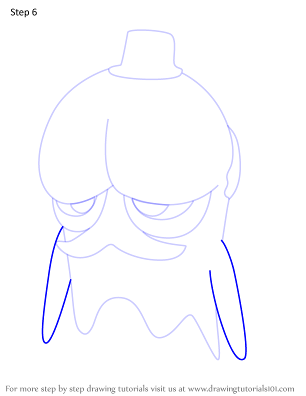 How to Draw Butt-ler from Pac-Man (Pac-Man) Step by Step ...