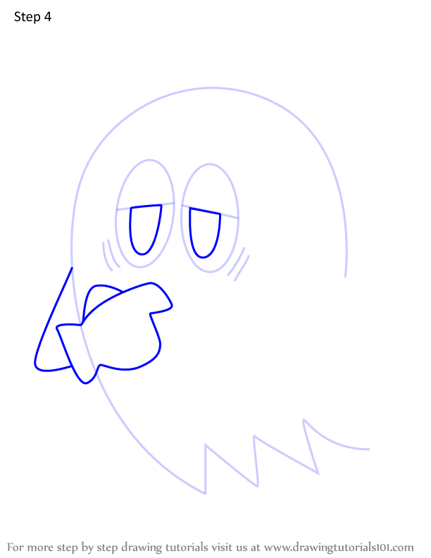 How to Draw Clyde from Pac-Man (Pac-Man) Step by Step ...