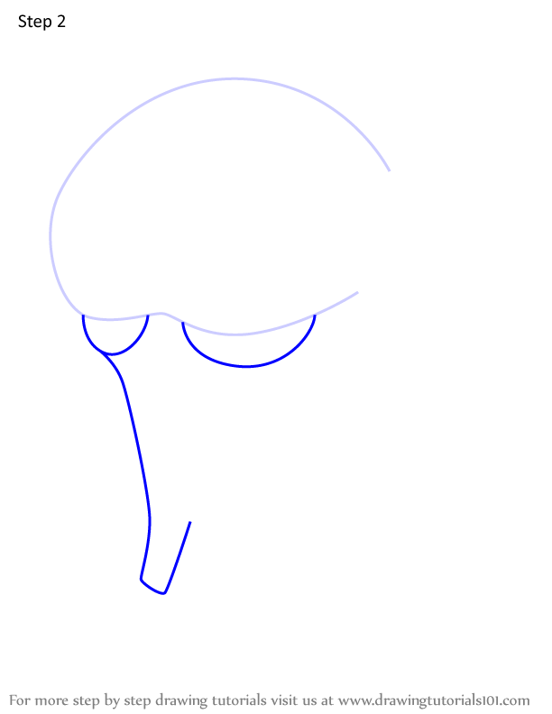 How to Draw Dr. Buttocks from Pac-Man (Pac-Man) Step by Step ...