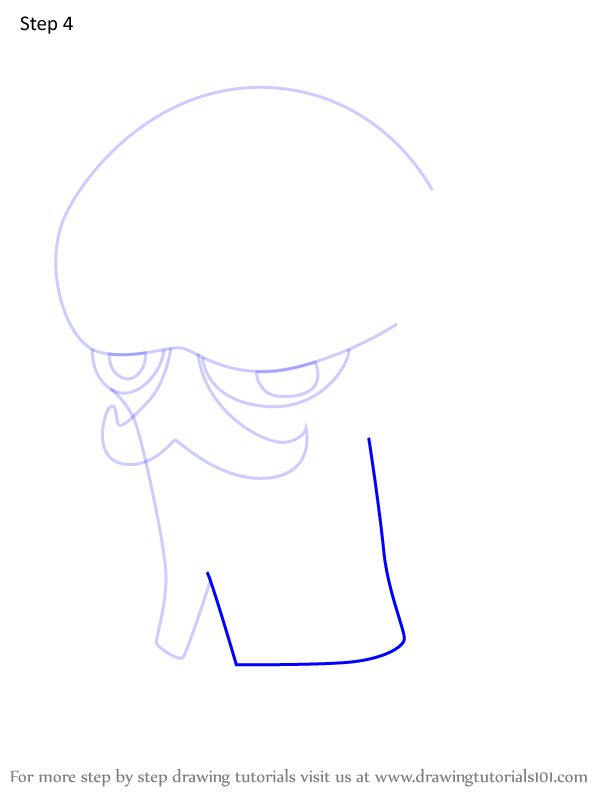 How to Draw Dr. Buttocks from Pac-Man (Pac-Man) Step by Step ...