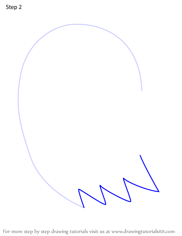 How to Draw Inky from Pac-Man (Pac-Man) Step by Step ...