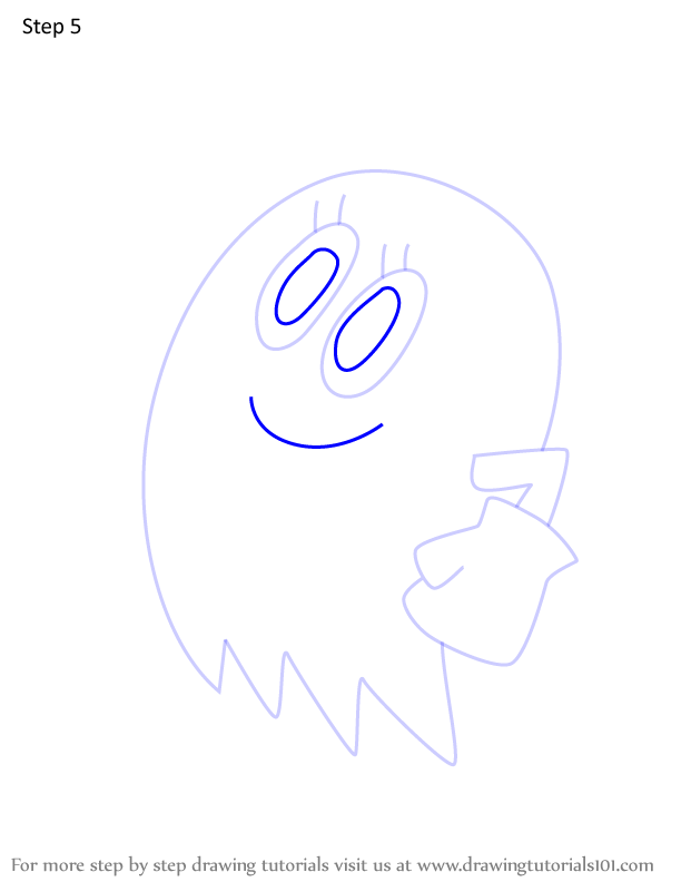 How to Draw Kelly from Pac-Man (Pac-Man) Step by Step ...