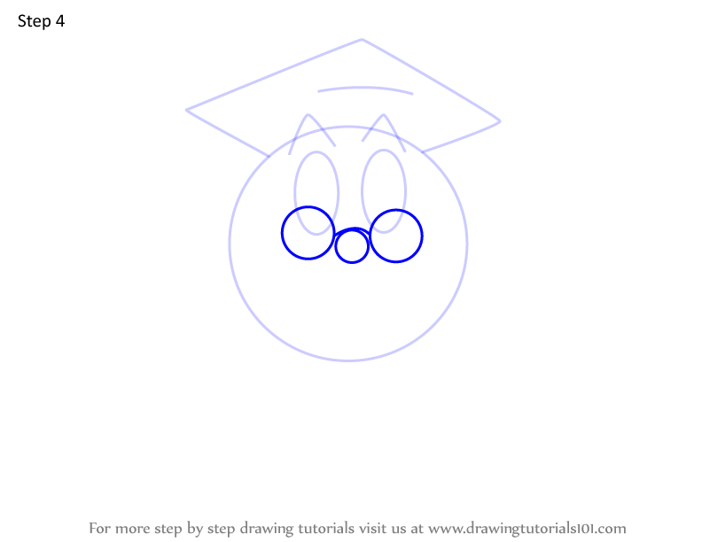 How to Draw Professor Pac-Man from Pac-Man (Pac-Man) Step by Step ...