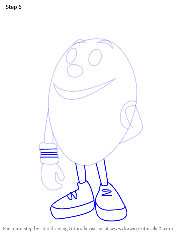 How to Draw Spiral from Pac-Man (Pac-Man) Step by Step ...