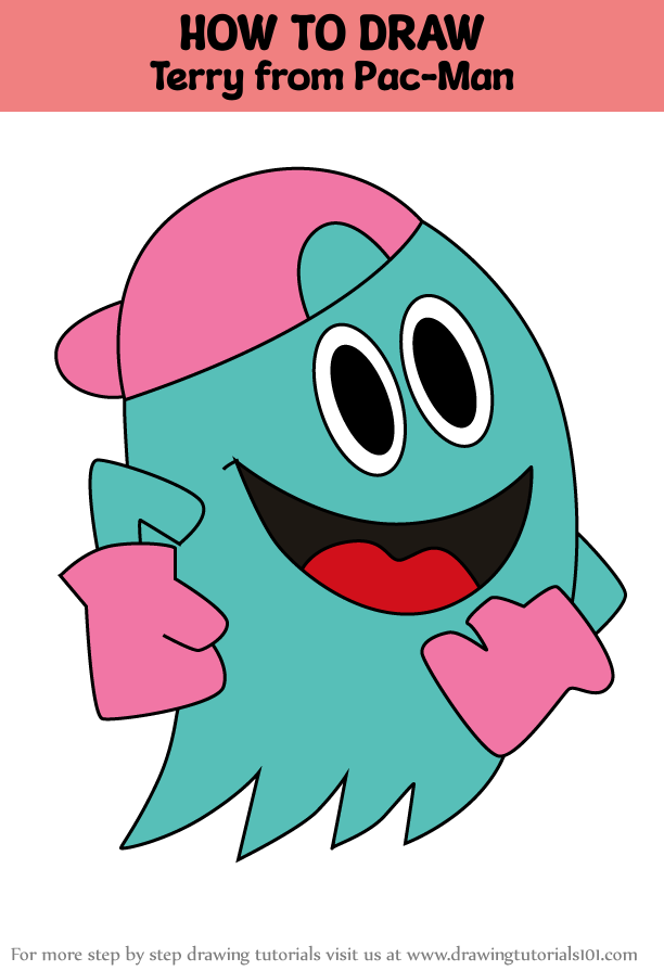 How to Draw Terry from Pac-Man (Pac-Man) Step by Step ...