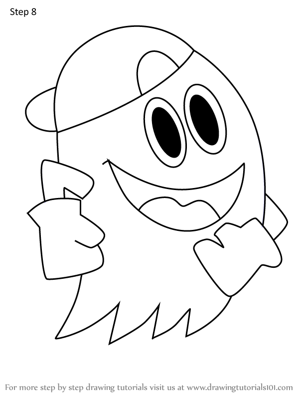 How to Draw Terry from Pac-Man (Pac-Man) Step by Step ...