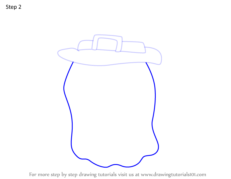 How to Draw Wandy from Pac-Man (Pac-Man) Step by Step ...