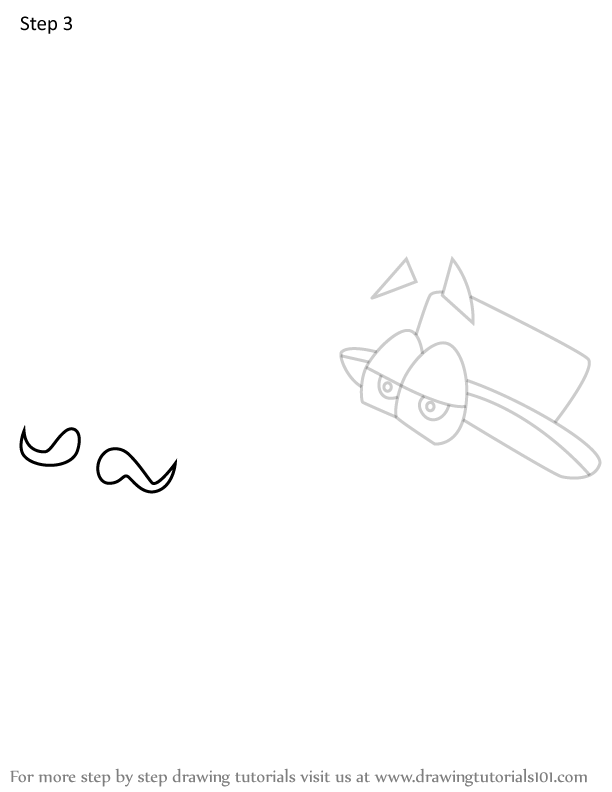 How to Draw Pierre Le Pain from Pajama Sam (Pajama Sam) Step by Step ...