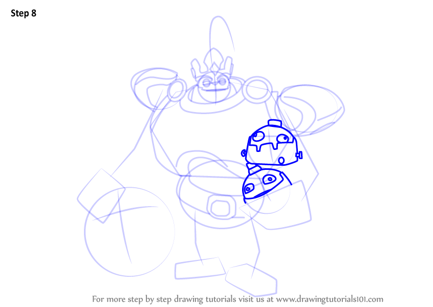 How to Draw Bomb King from Paladins (Paladins) Step by Step ...