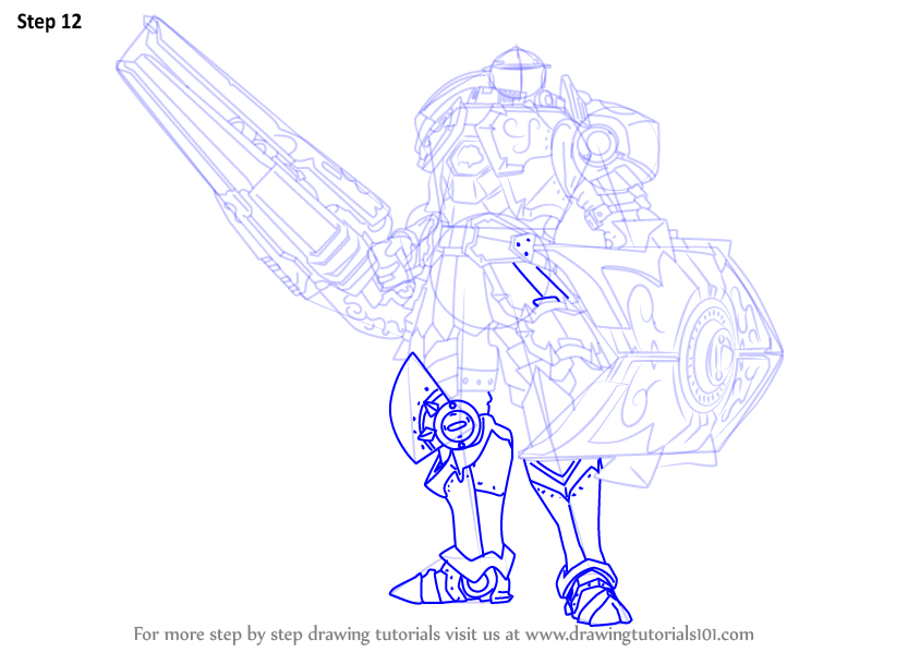How to Draw Fernando from Paladins (Paladins) Step by Step ...