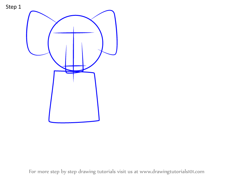 How to Draw Elly from Piggy (Piggy) Step by Step | DrawingTutorials101.com
