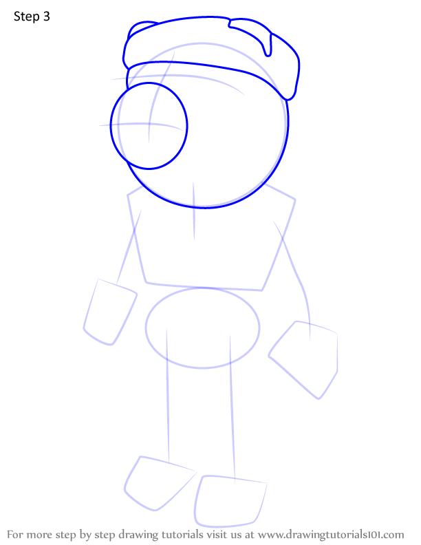 How to Draw Georgie Piggy from Piggy (Piggy) Step by Step ...