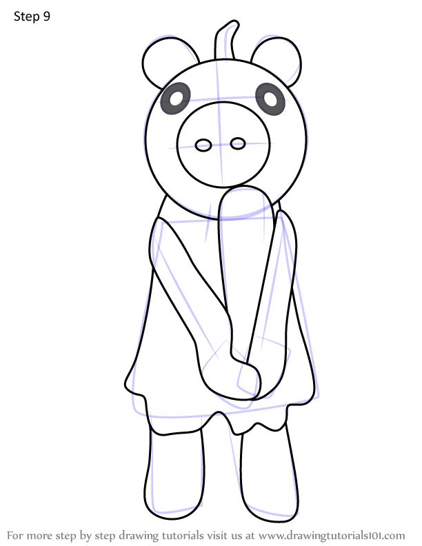 How to Draw Pumpiggy from Piggy (Piggy) Step by Step ...