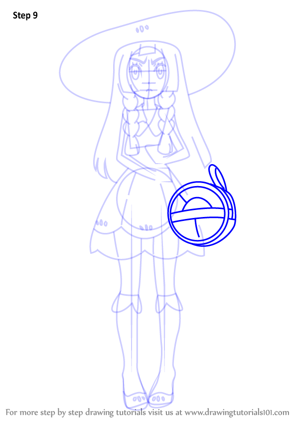 How to Draw Lillie from Pokemon Sun and Moon (Pokémon Sun and Moon ...