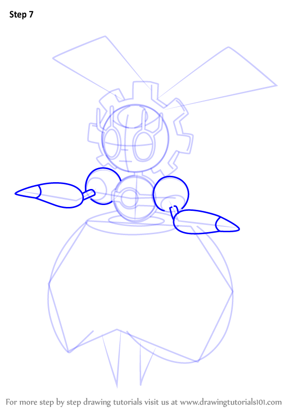 How to Draw Magearna from Pokemon Sun and Moon (Pokémon Sun and Moon ...