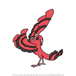 How to Draw Oricorio - Baile Style from Pokemon Sun and Moon (Pokémon ...