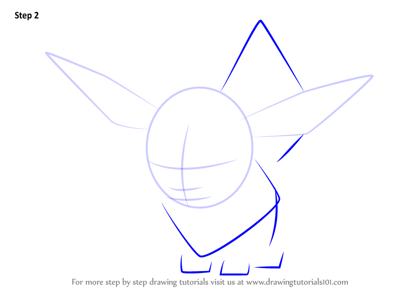 How to Draw Eevee from Pokemon GO (Pokemon GO) Step by Step ...