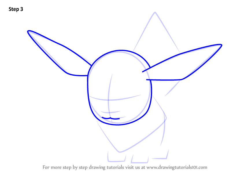 How to Draw Eevee from Pokemon GO (Pokemon GO) Step by Step ...