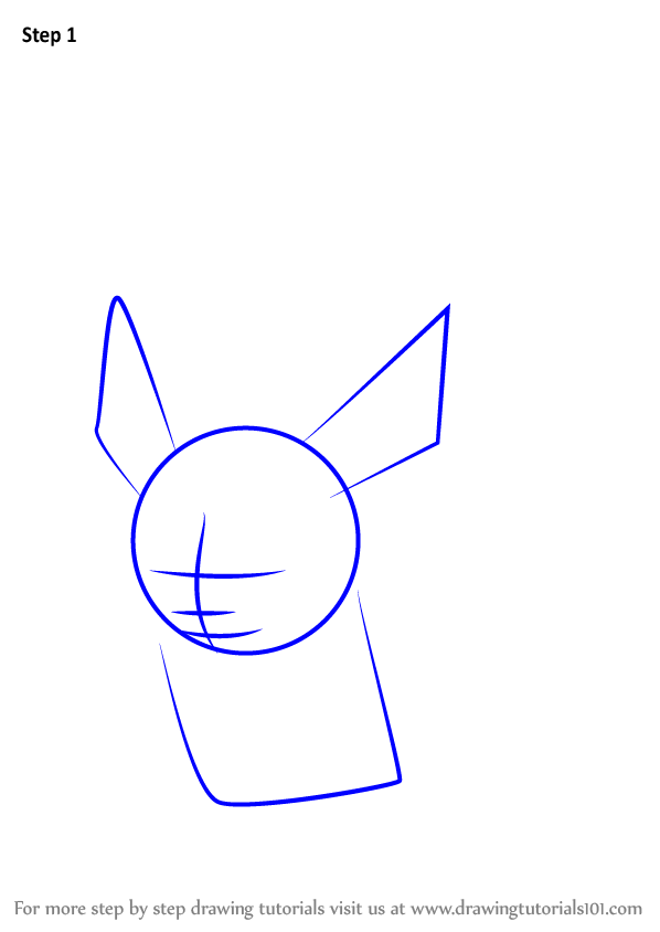 How to Draw Raichu from Pokemon GO (Pokemon GO) Step by Step ...