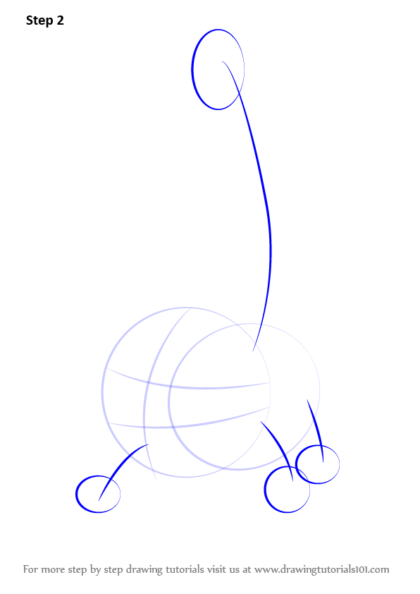 How to Draw Rattata from Pokemon GO (Pokemon GO) Step by Step | DrawingTutorials101.com