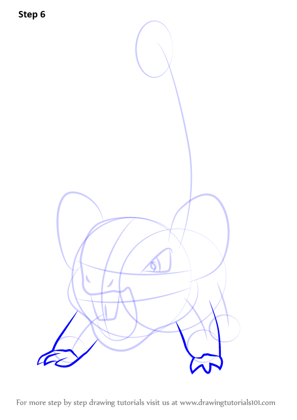 How to Draw Rattata from Pokemon GO (Pokemon GO) Step by Step | DrawingTutorials101.com