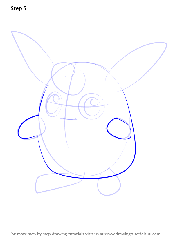 How to Draw Wigglytuff from Pokemon GO (Pokemon GO) Step by Step ...