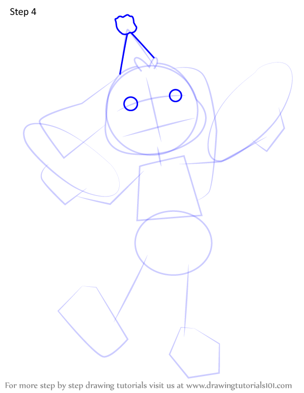 How to Draw Bunzo Bunny from Poppy Playtime (Poppy Playtime) Step by ...
