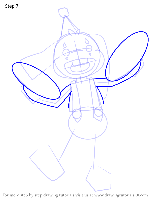How to Draw Bunzo Bunny from Poppy Playtime (Poppy Playtime) Step by ...