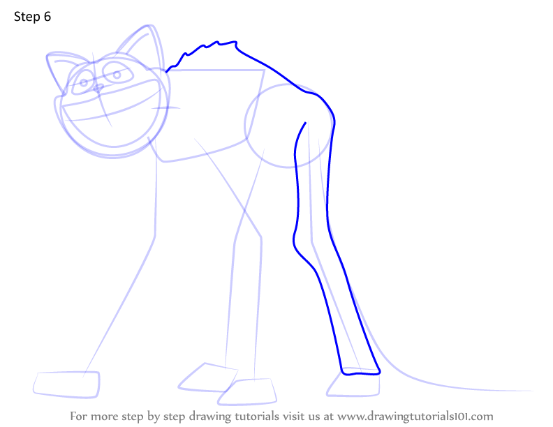 How to Draw CatNap from Poppy Playtime (Poppy Playtime) Step by Step | DrawingTutorials101.com