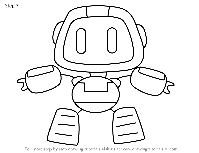 How to Draw Chibi Boogie Bot from Poppy Playtime (Poppy Playtime) Step ...