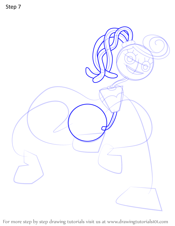 How to Draw Mommy Long Legs from Poppy Playtime (Poppy Playtime) Step ...