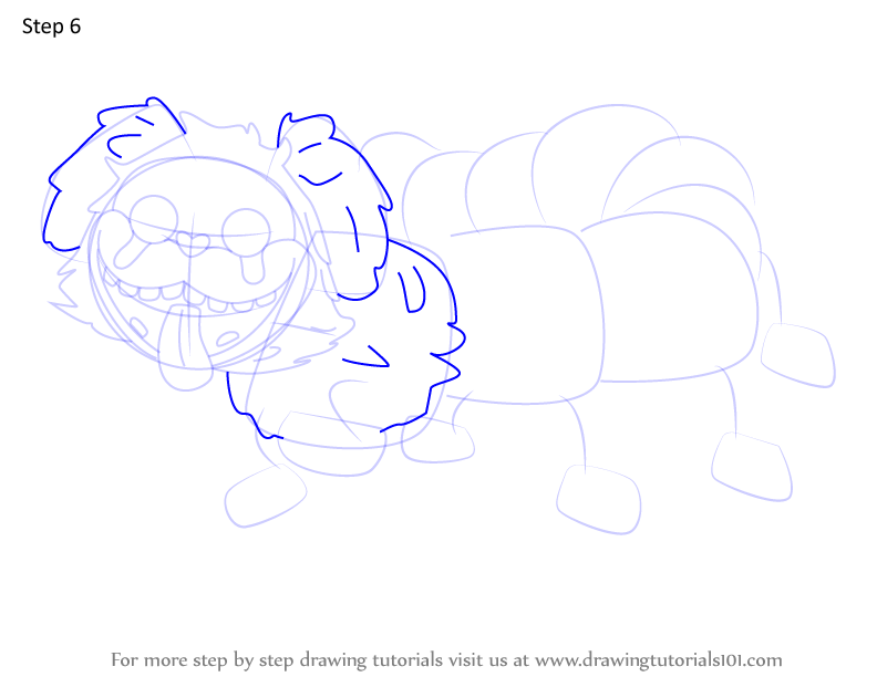 How to Draw PJ Pug-a-Pillar from Poppy Playtime (Poppy Playtime) Step ...