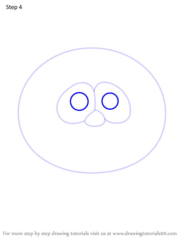 How to Draw AzzyWow from Pou (Pou) Step by Step | DrawingTutorials101.com