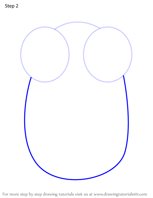 How to Draw Boop from Pou (Pou) Step by Step | DrawingTutorials101.com