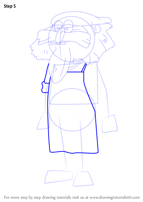 How to Draw Cogg from Professor Layton (Professor Layton) Step by Step ...