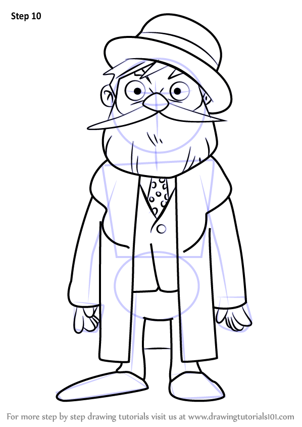 How to Draw Dr. Andrew Schrader from Professor Layton (Professor Layton ...
