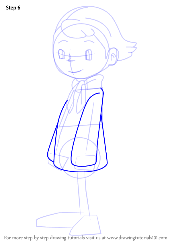 How to Draw Tony Barde from Professor Layton (Professor Layton) Step by ...