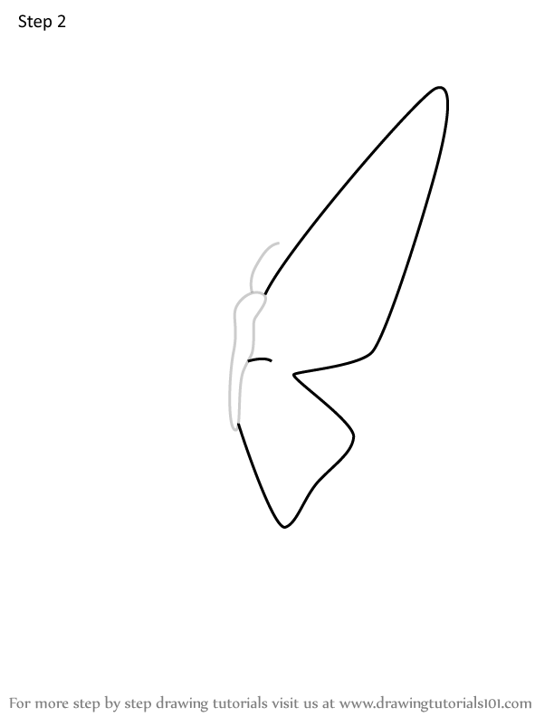 How to Draw Butterfly from Putt-Putt (Putt-Putt) Step by Step ...