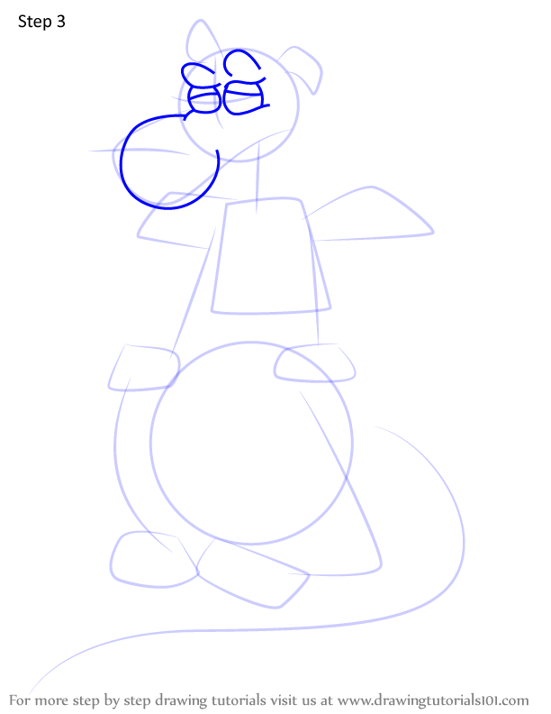 How to Draw Dragon from Putt-Putt (Putt-Putt) Step by Step ...